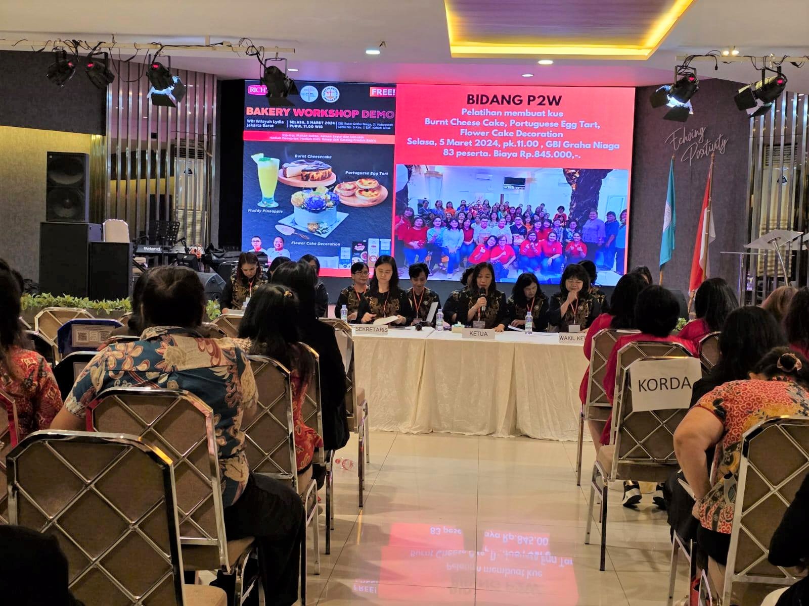 Rapat Kerja Wilayah II Pengurus Wilayah Wanita GBI Jakarta Barat (Lydia) | BPD DKI Jakarta GBI